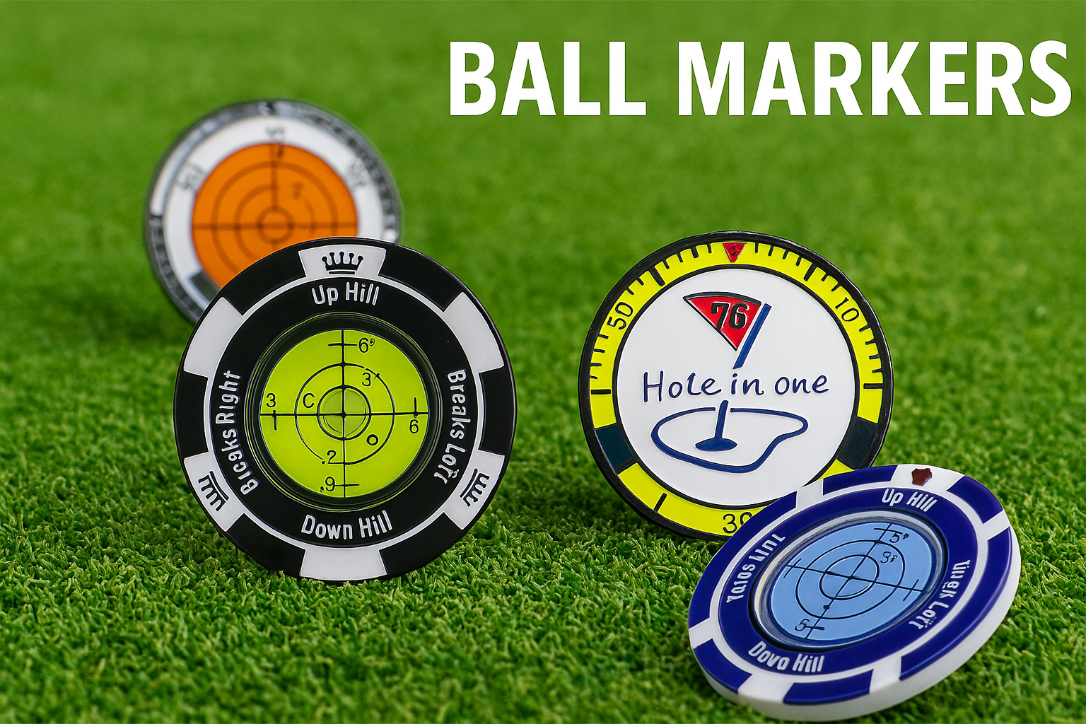 Golf Ball Markers Guide: Types, Benefits & How to Choose – Arttodo Golf