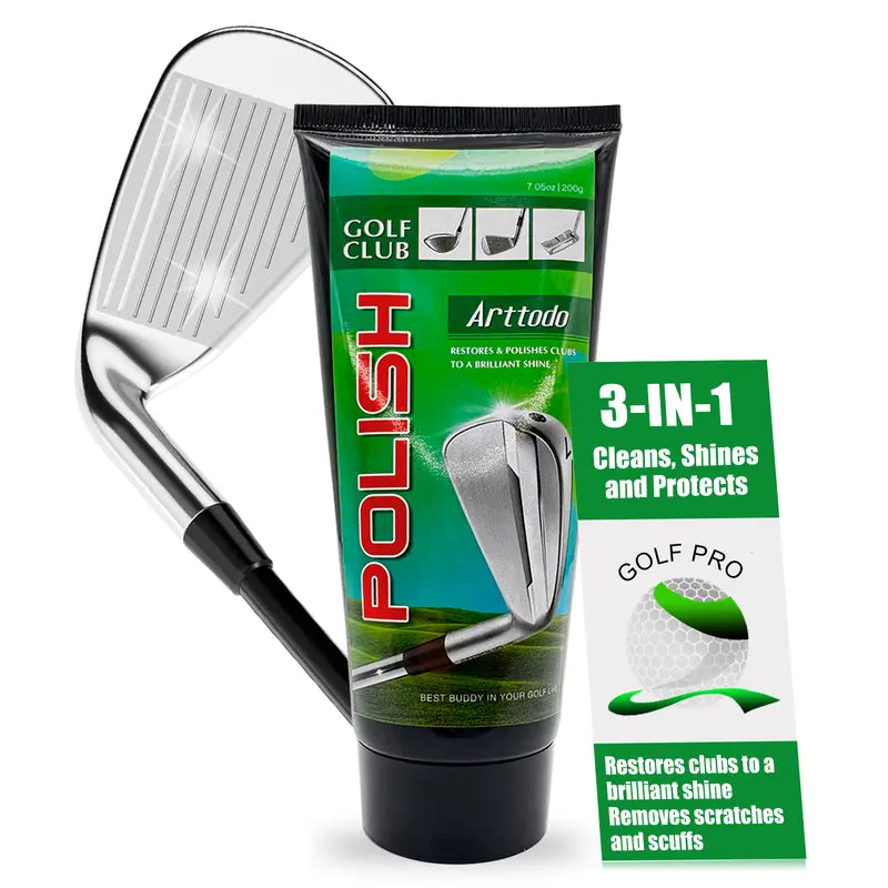 Arttodo Golf Club Polish, Easy to Use Golf Club Cleaner and Scratch Re