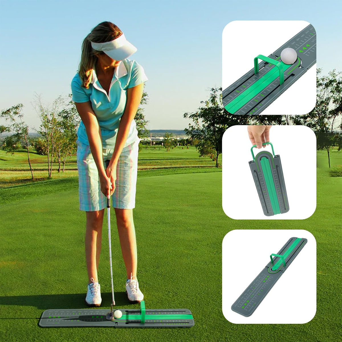 Golf Putting Trainer Aid Precision Distance Putting – Arttodo Golf