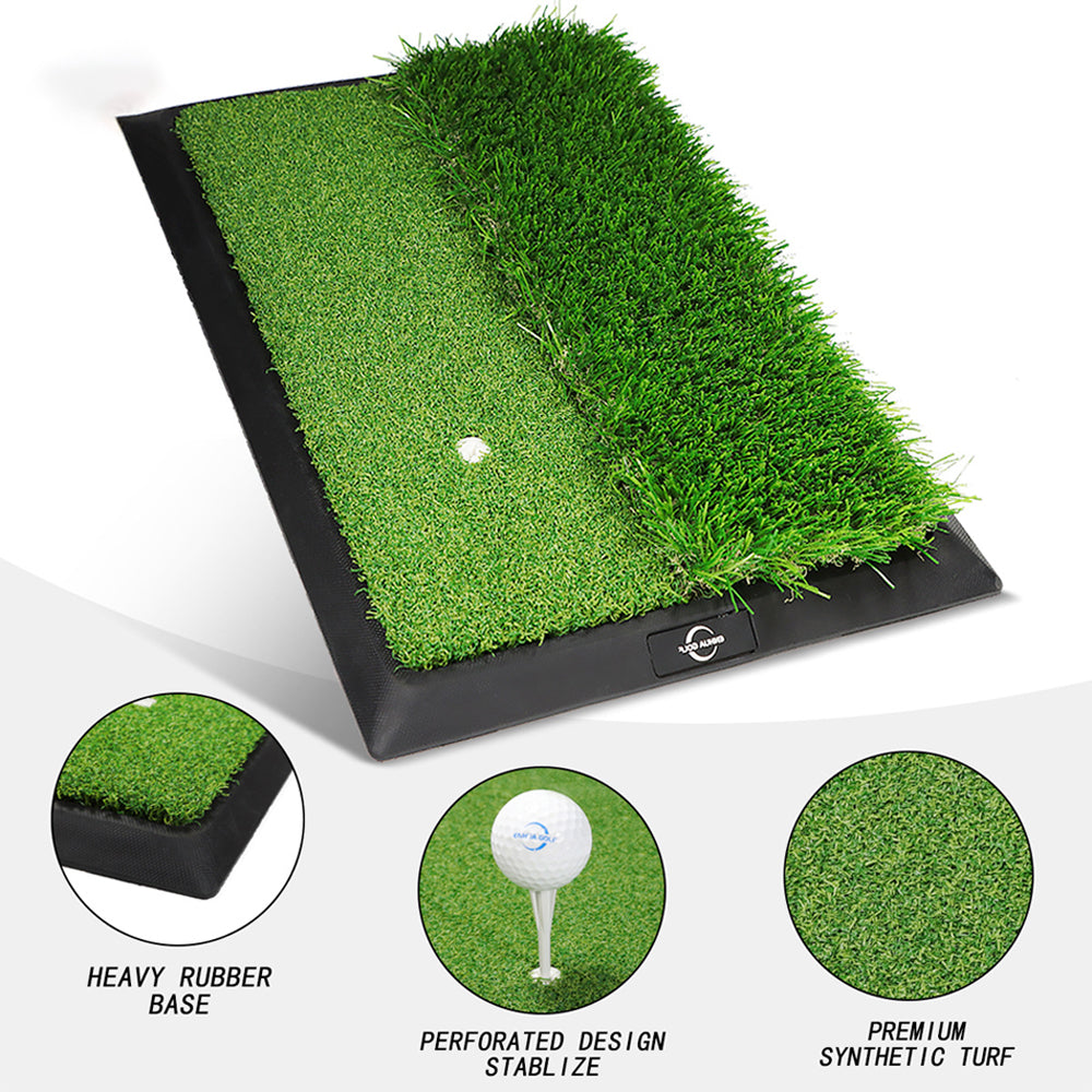 Golf Hitting Mat – Artificial Turf Swing Training Mat – Arttodo Golf