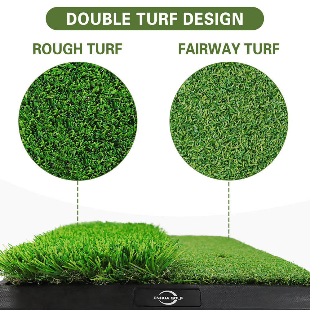 Golf Hitting Mat – Artificial Turf Swing Training Mat – Arttodo Golf