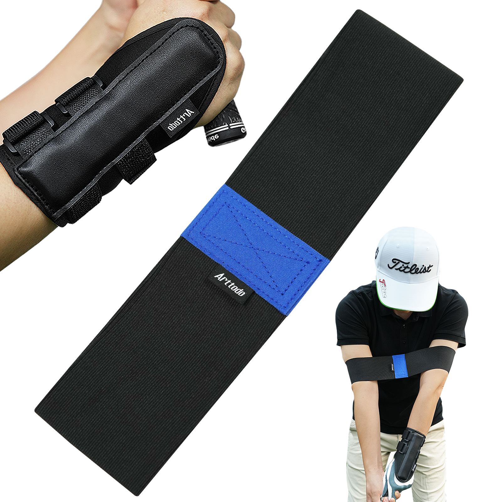 Golf Arm Band & Wrist Training Aid | Golf Wrist Trainer for Swing ...